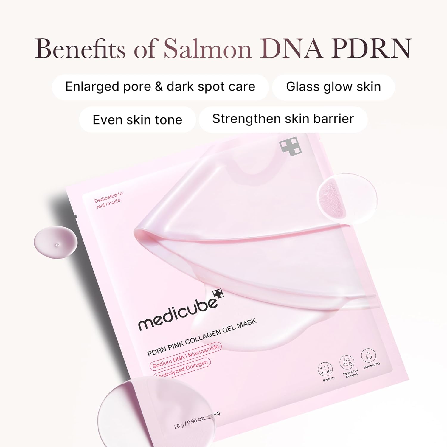 Medicube Pink Collagen Pink Mask – BAREDEW STUDIO