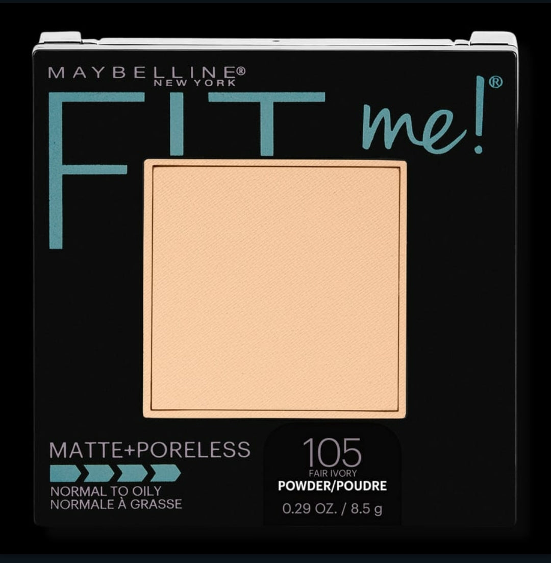 Fit me matte + Poreless powder – BAREDEW STUDIO