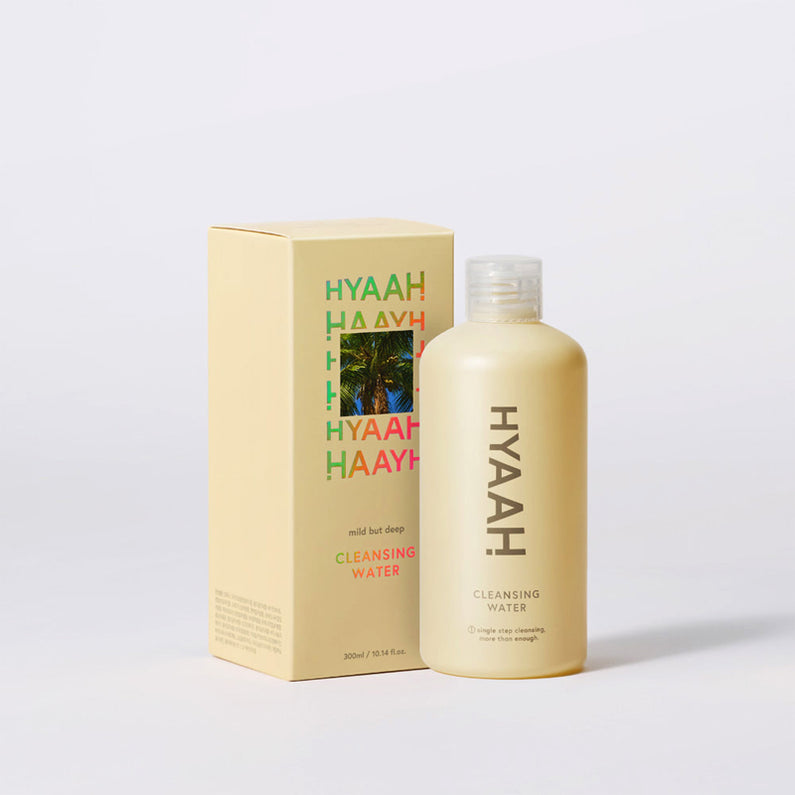 HYAAH Mild but Deep Cleansing Water 300ml – BAREDEW STUDIO